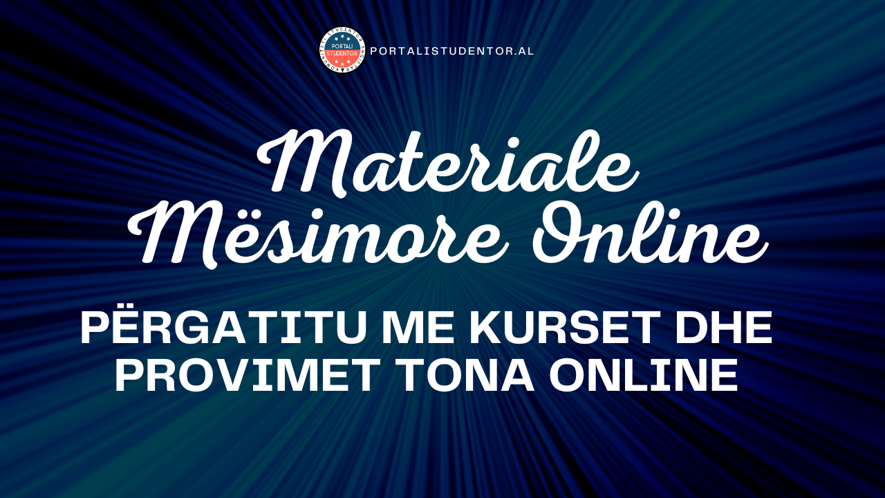 Lista e kurseve/provimeve online